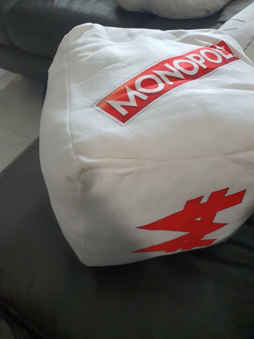 Monopoly pillow dice, Hobbies & Toys, Toys & Games on Carousell