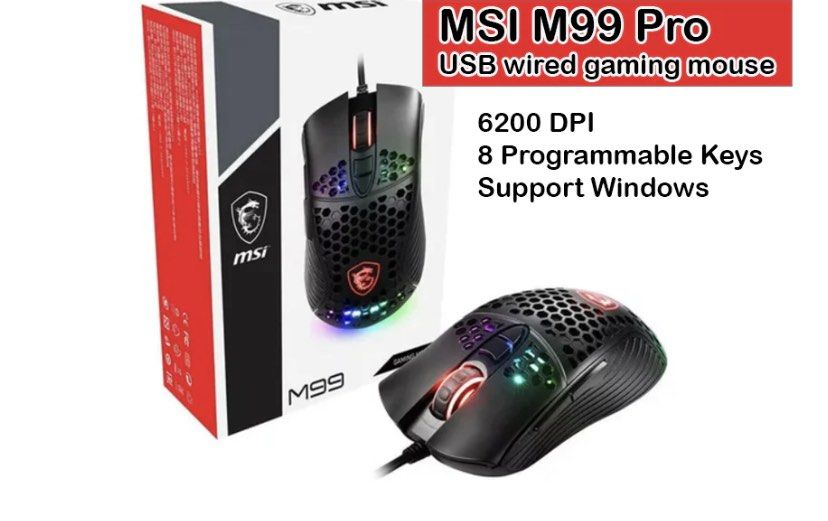 Msi H991 Gaming Headset and M99 Pro Mouse, Audio, Headphones & Headsets ...