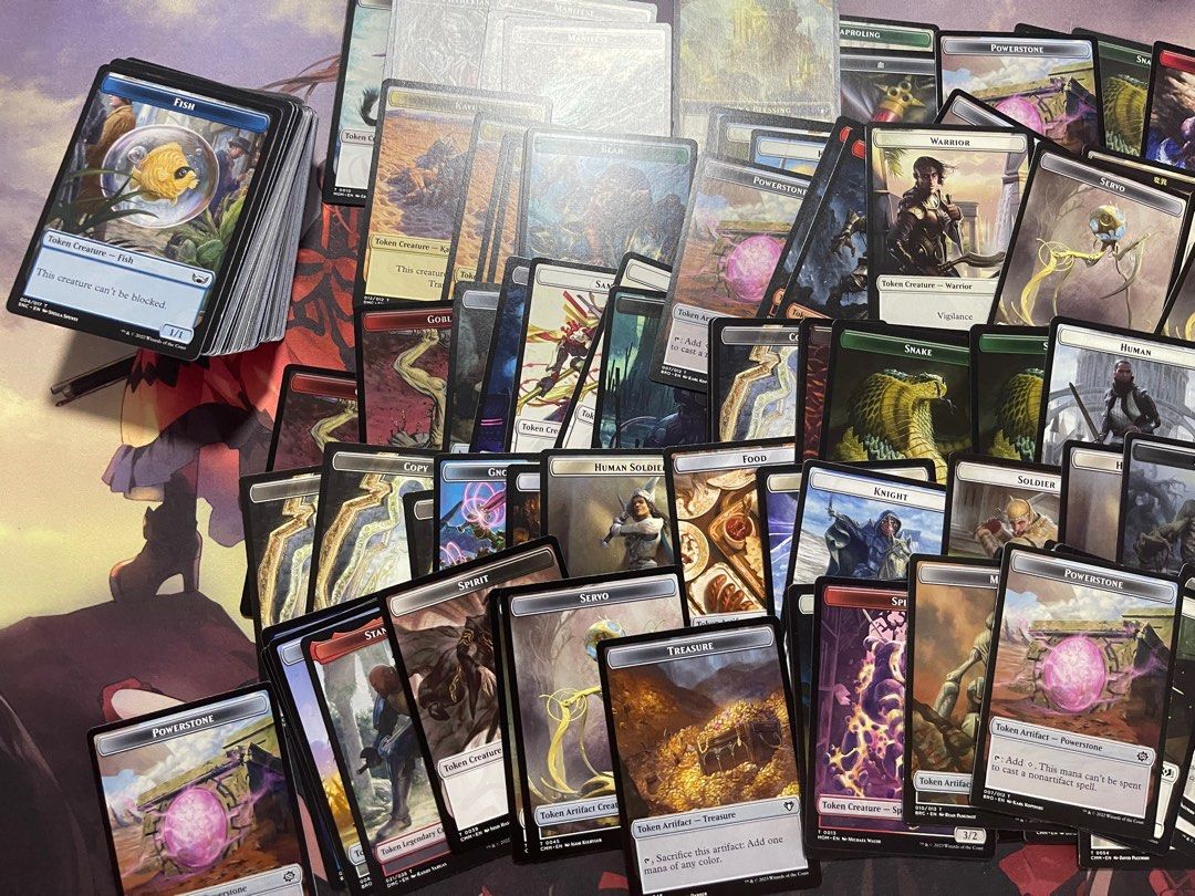 MTG Tokens, Hobbies & Toys, Toys & Games on Carousell