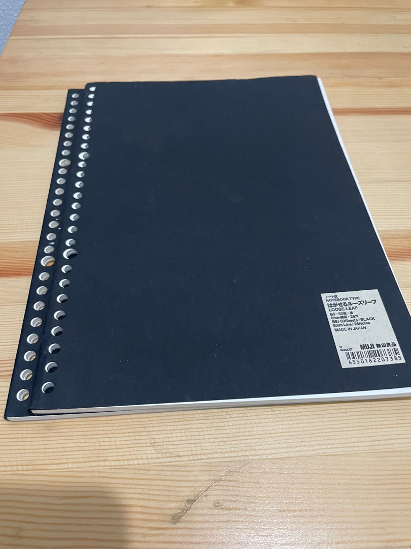 Muji - B5 notebooks, Hobbies & Toys, Books & Magazines, Textbooks on ...