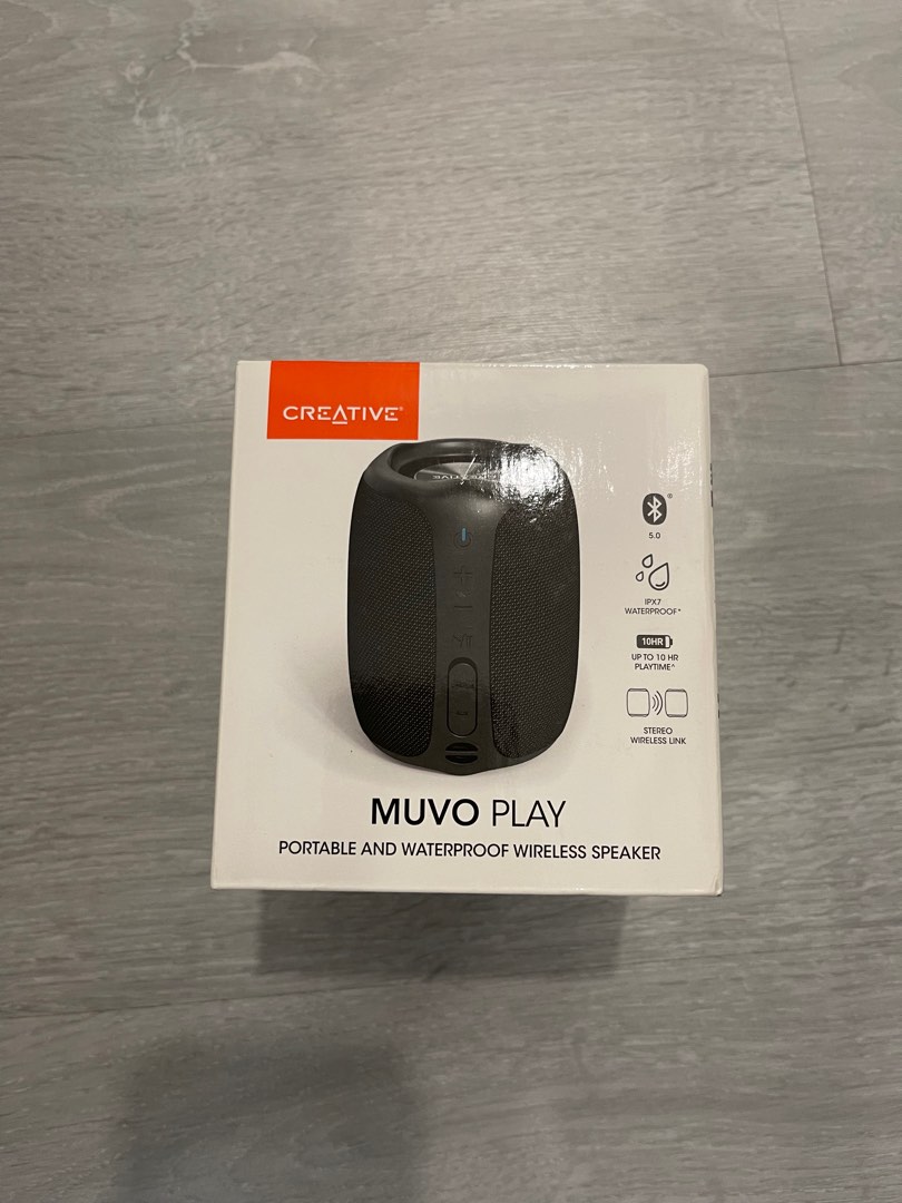 Muvo play portable and waterproof wireless speaker, Audio, Portable ...