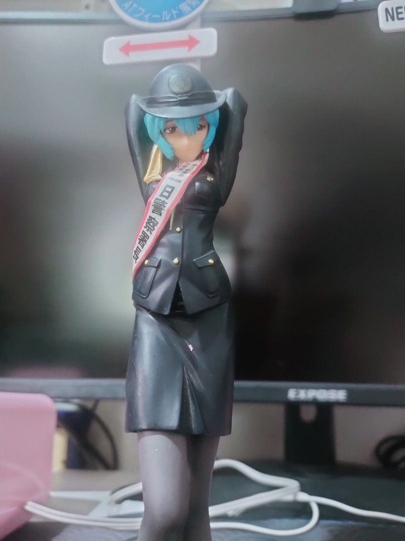 Neon Genesis Evangelion Rei and Asuka Police Uniform, Hobbies & Toys ...