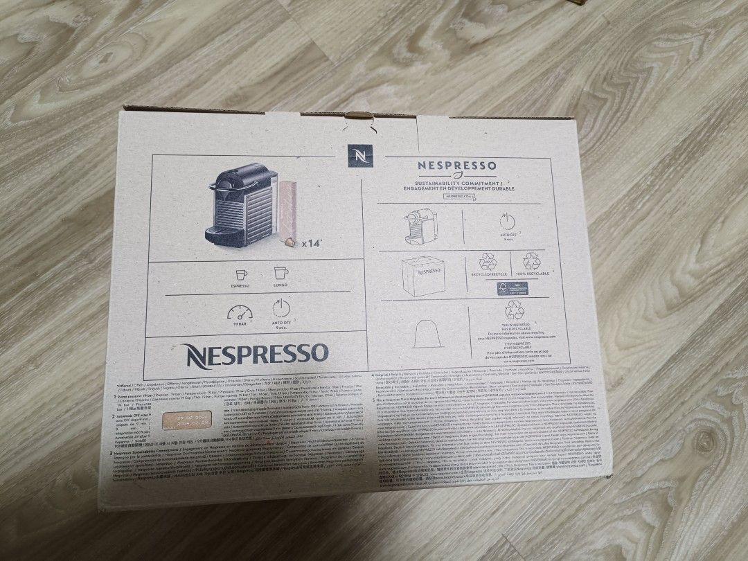 Nespresso C61 Pixie Coffee Machine, TV & Home Appliances, Kitchen Appliances, Coffee Machines ...