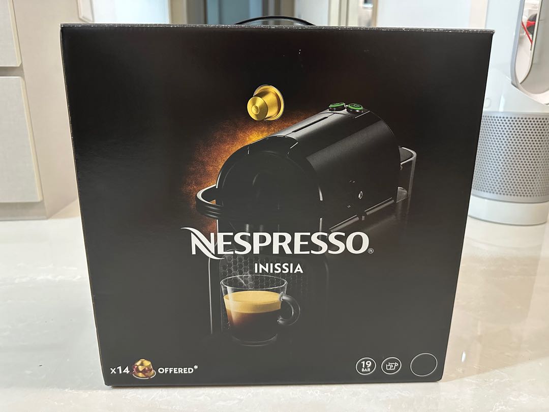 Nespresso Inissia Coffee Machine, TV & Home Appliances, Kitchen ...