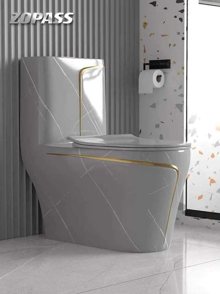 New style toilet bowl, Furniture & Home Living, Bathroom & Kitchen ...