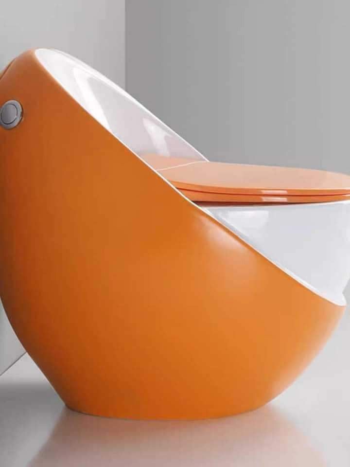 New style toilet bowl, Furniture & Home Living, Bathroom & Kitchen ...