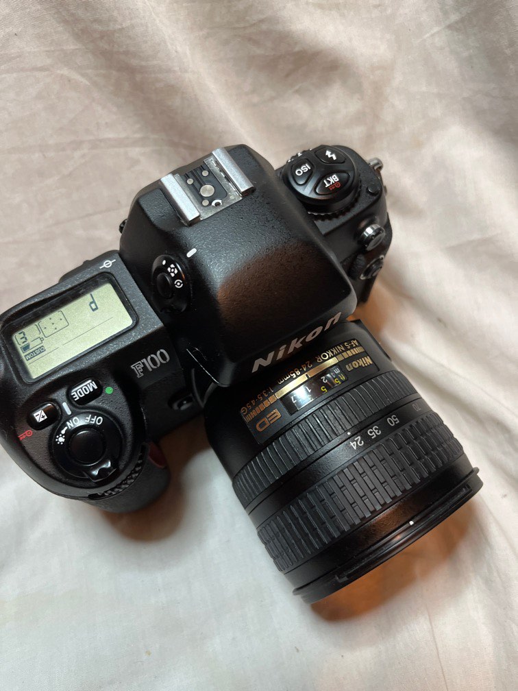 NIKON F100 & Lens, Photography, Cameras on Carousell