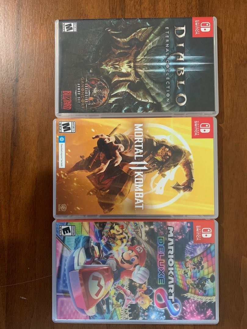 Nintendo Switch Games (3), Video Gaming, Video Games, Nintendo on Carousell