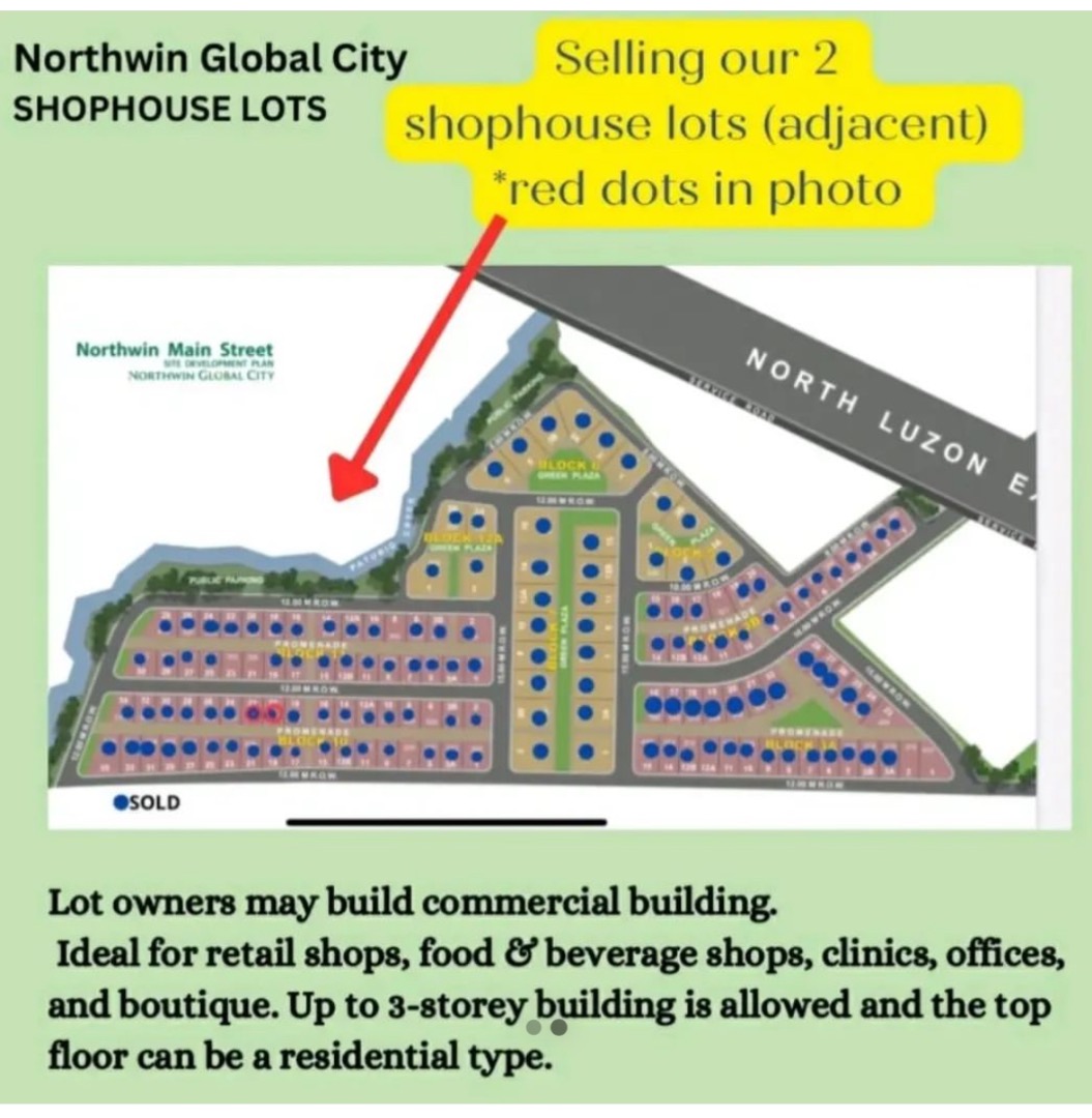 NORTHWIN GLOBAL CITY SHOPHOUSE LOTS, Property, For Sale, Commercial on ...
