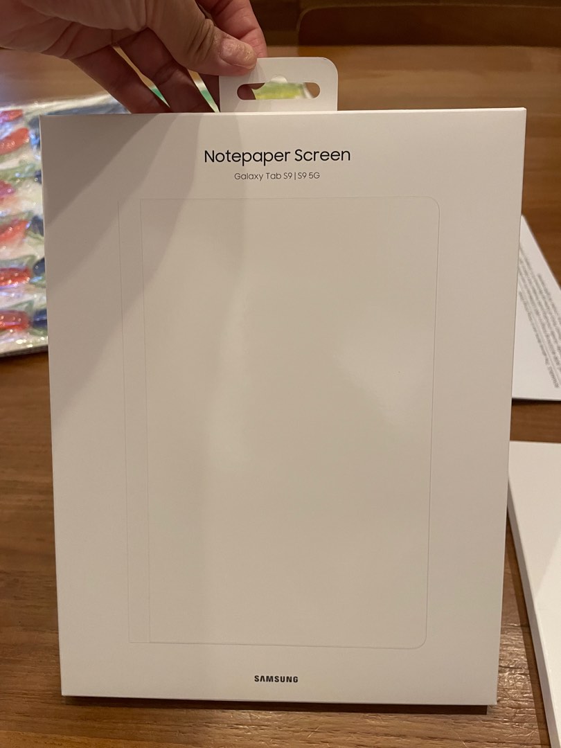 Notepaper Screen for Galaxy Tab S9, 手提電話, 其他裝置 - Carousell