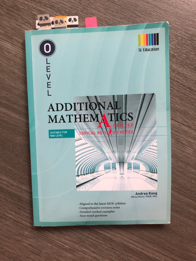 O LEVEL A MATH TOPICAL NOTES, Hobbies & Toys, Books & Magazines ...