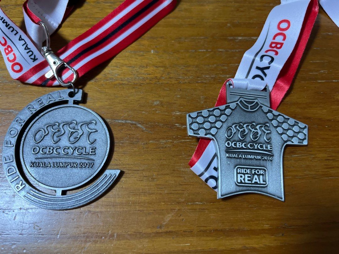 OCBC Cycle Medals , Hobbies & Toys, Stationery & Craft, Stationery ...