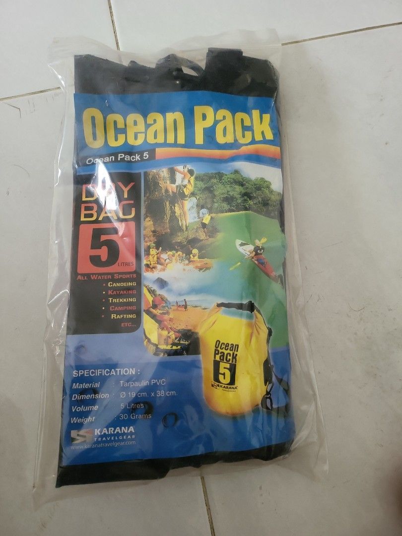 Ocean pack 5litres, Sports Equipment, Other Sports Equipment and ...