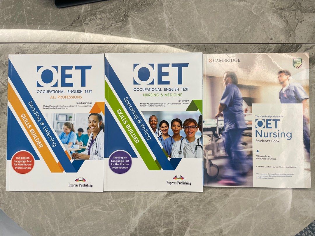 OET Nursing Preparation, 興趣及遊戲, 書本 & 文具, 教科書 - Carousell