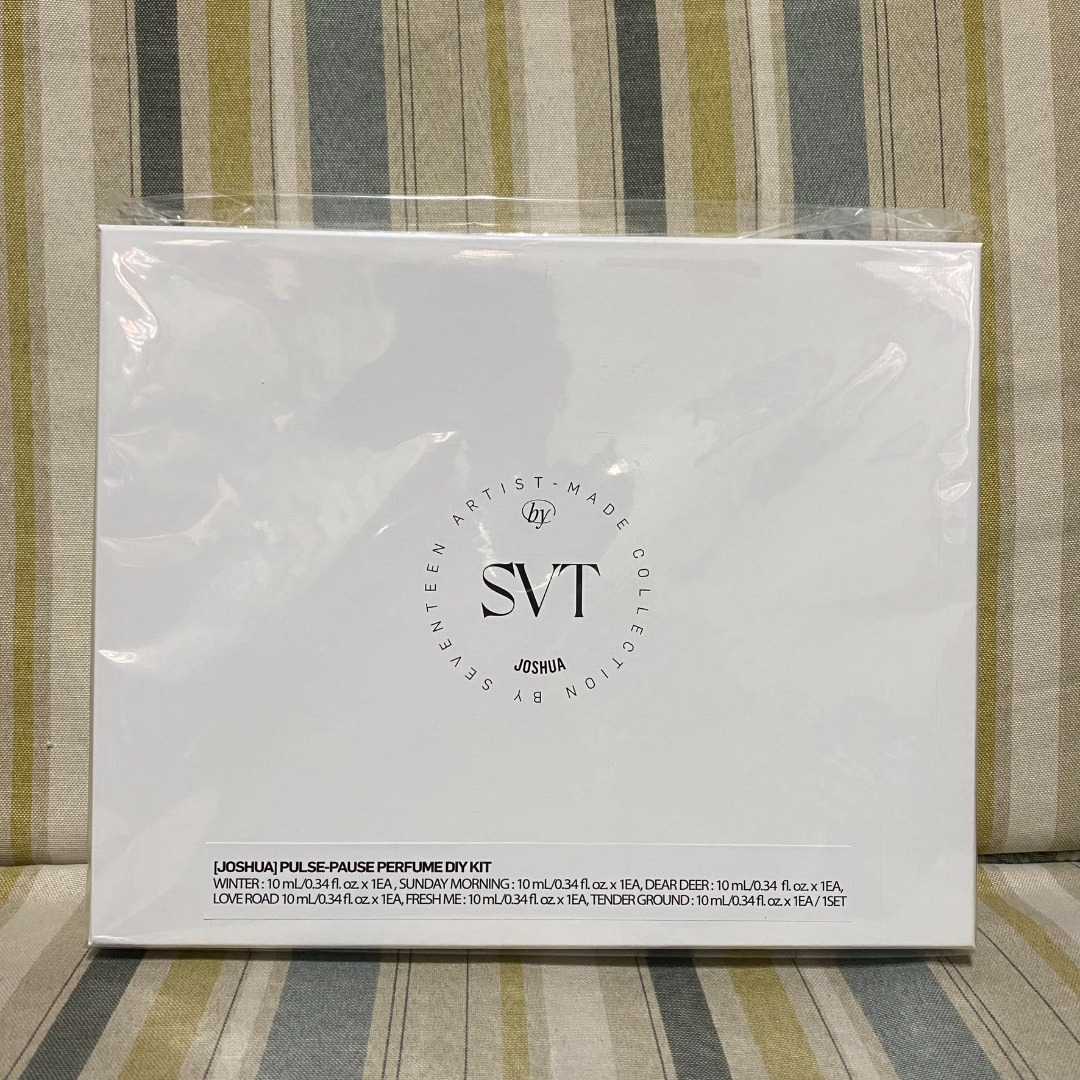 OFFICIAL SEVENTEEN ARTIST MADE MERCH JOSHUA PERFUME DIY KIT SEALED ...