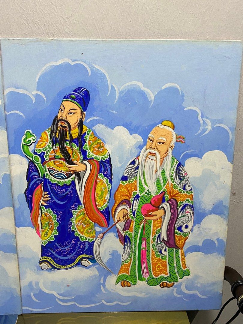 Old School Taoist Deities Pictures For Festivals Hobbies And Toys