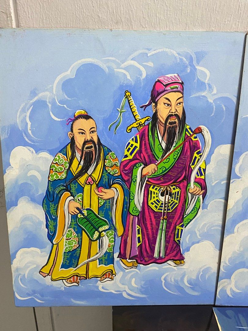 Old School Taoist Deities Pictures For Festivals Hobbies And Toys