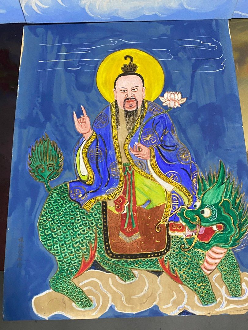 Old School Taoist Deities Pictures For Festivals Hobbies And Toys