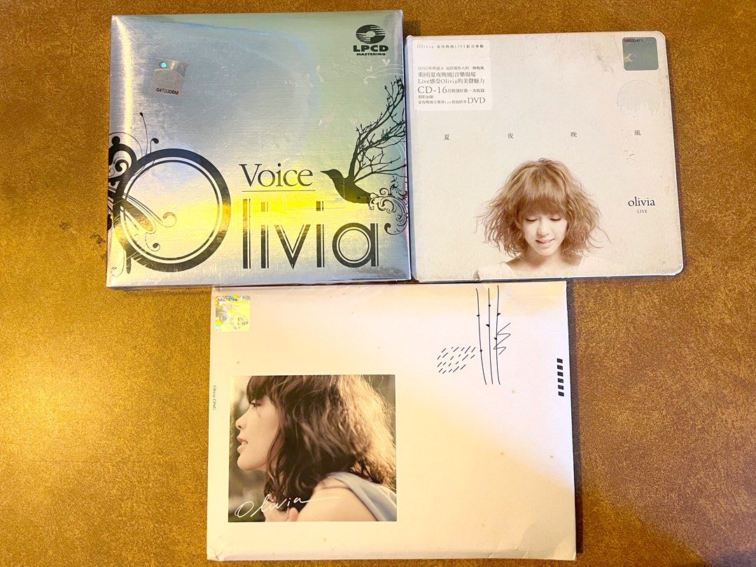 Olivia CD Combo （Rm48 each), Hobbies & Toys, Music & Media, CDs & DVDs on Carousell