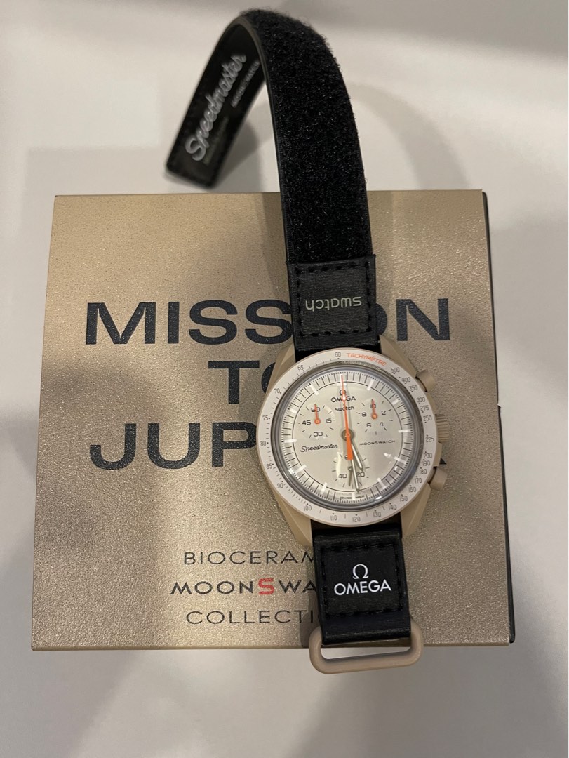 Omega Swatch Mission to Jupiter, Men's Fashion, Watches & Accessories ...