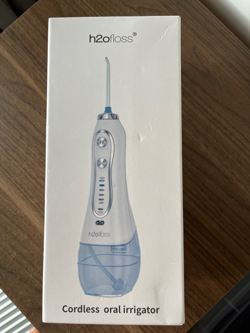 H2ofloss Water Flosser Portable Dental Oral Irrigator with 5 Modes, 6 ...