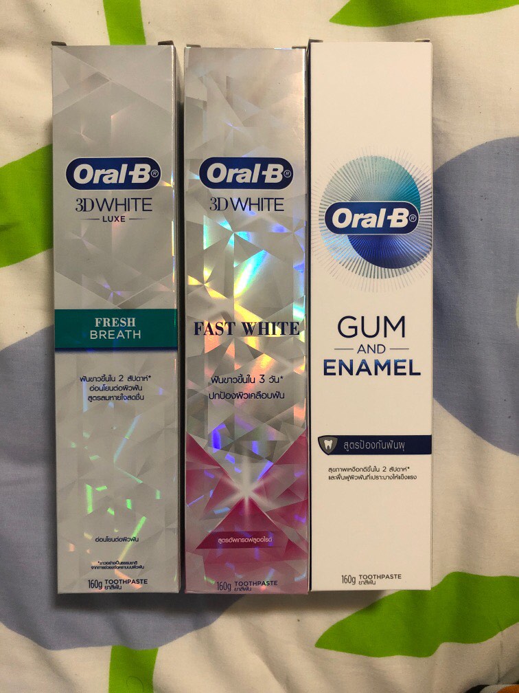 Oral-B Toothpaste, Beauty & Personal Care, Oral Care on Carousell