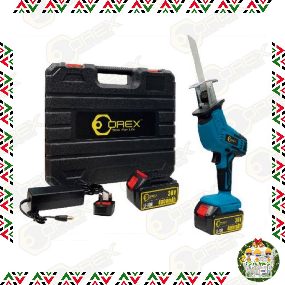 OREX® Brushless Saber Saw 36.0V 4.0AH, Hobbies & Toys, Stationery ...