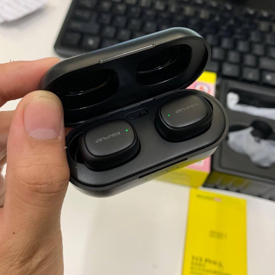Original awei t13 pro wireless earphone, Audio, Headphones & Headsets ...