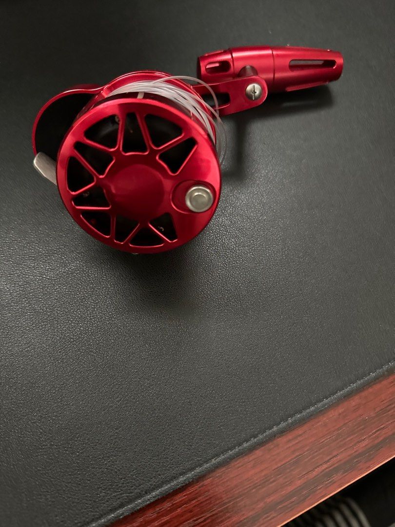 Overhead bottom reel, Sports Equipment, Fishing on Carousell