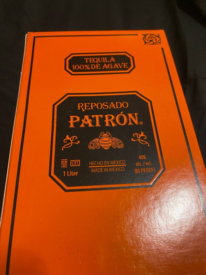 Patron Reposado Tequila, Food & Drinks, Beverages on Carousell