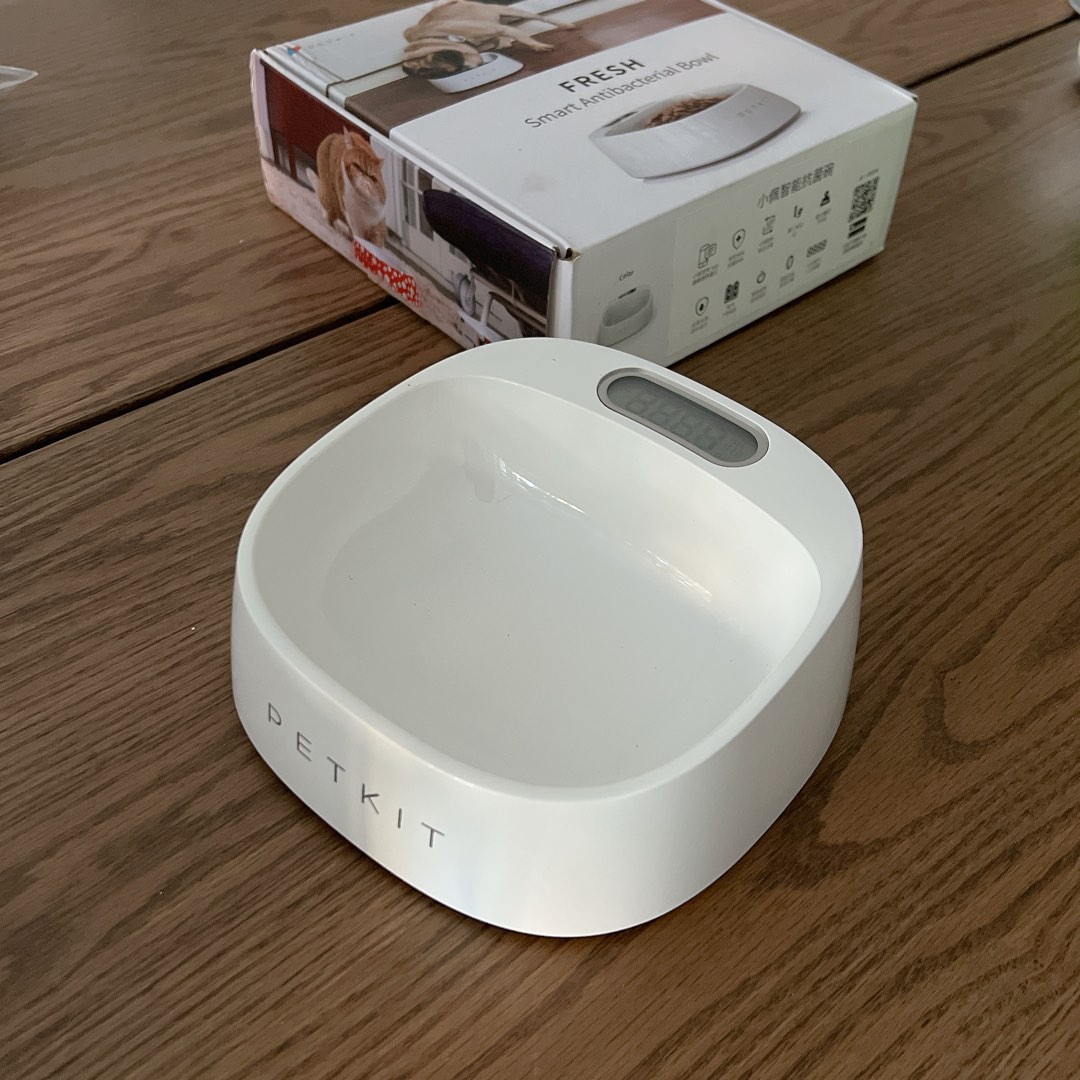 Petkit Smart Antibacterial Bowl with Weighing Scale for Cat or Dog ...