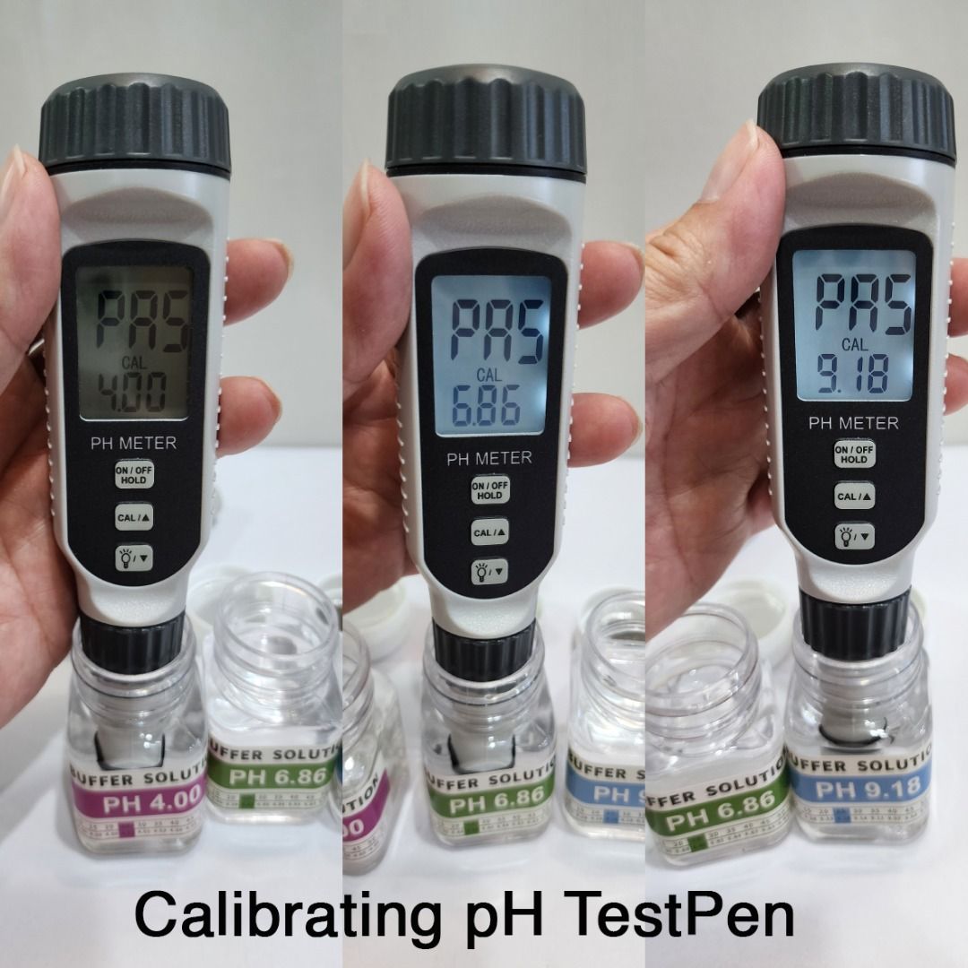 pH Buffer solutions for pH Tester calibration, Pet Supplies, Homes ...