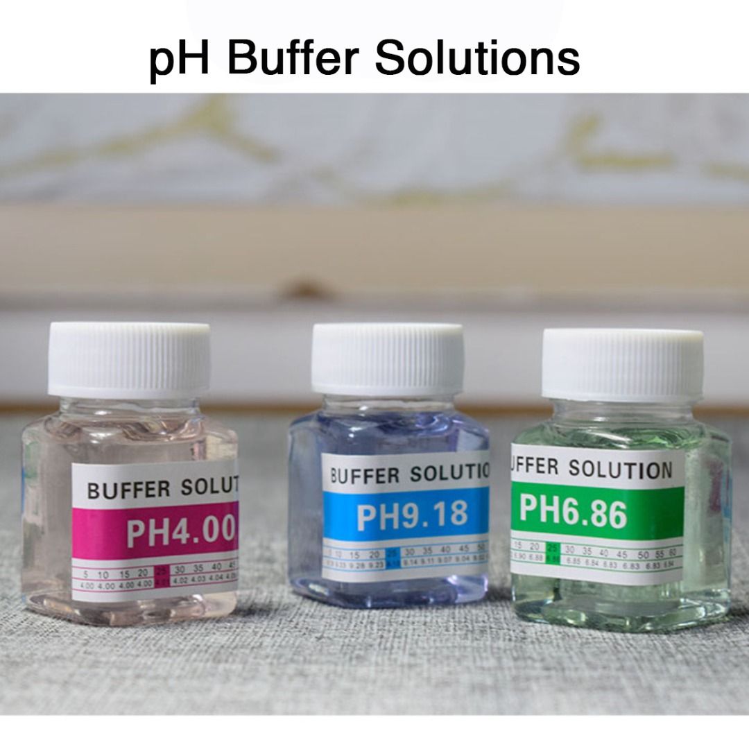 pH Buffer solutions for pH Tester calibration, Pet Supplies, Homes ...
