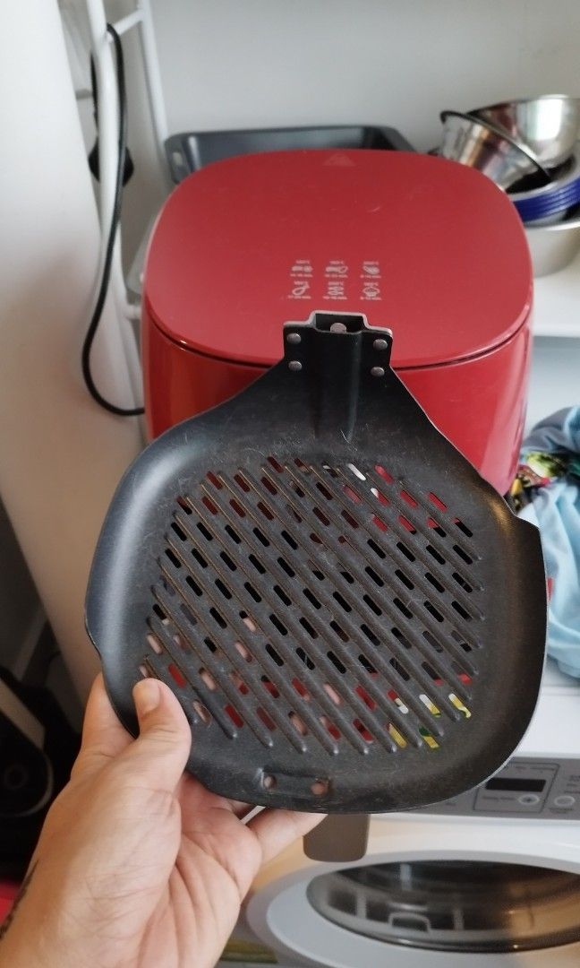 Philips Red Air Fryer, TV & Home Appliances, Kitchen Appliances, Fryers ...