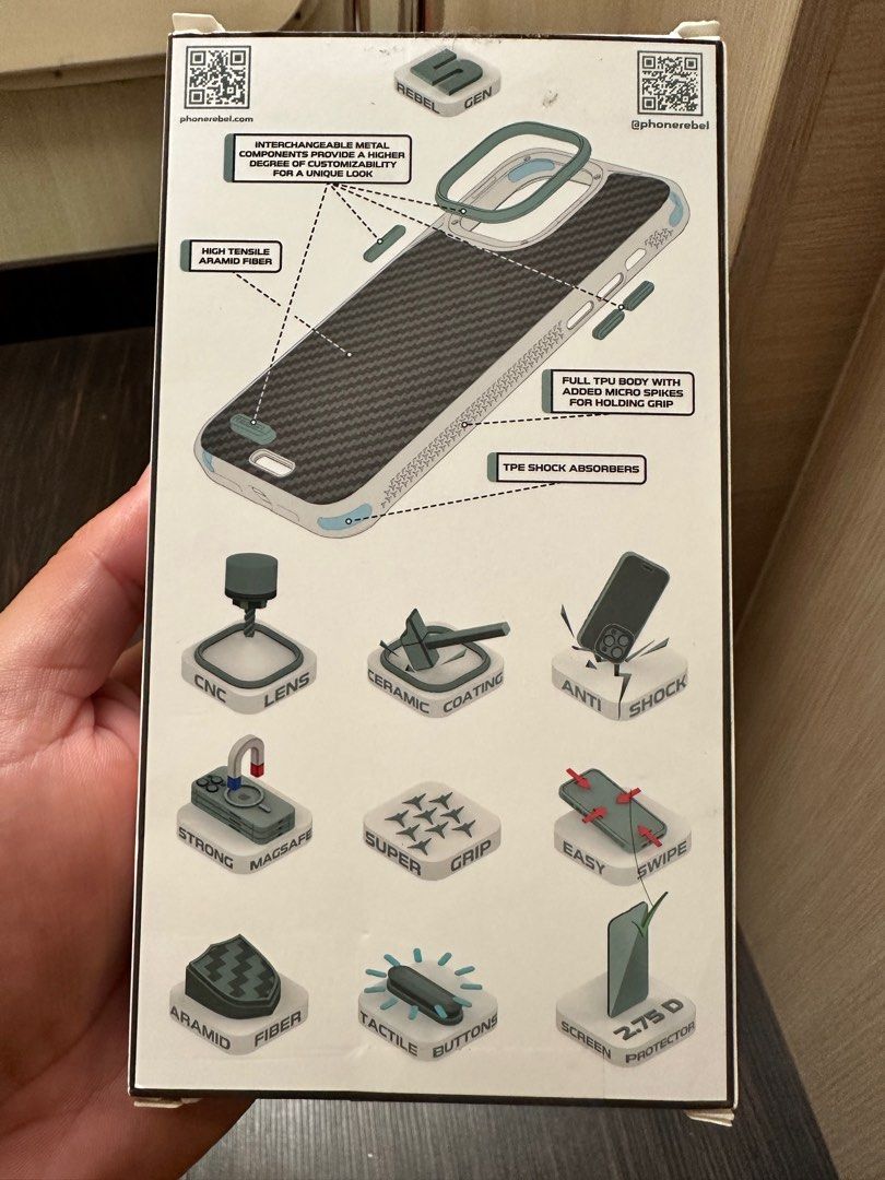 Phone rebel gen 5 iphone 15 pro max, Mobile Phones & Gadgets, Mobile ...