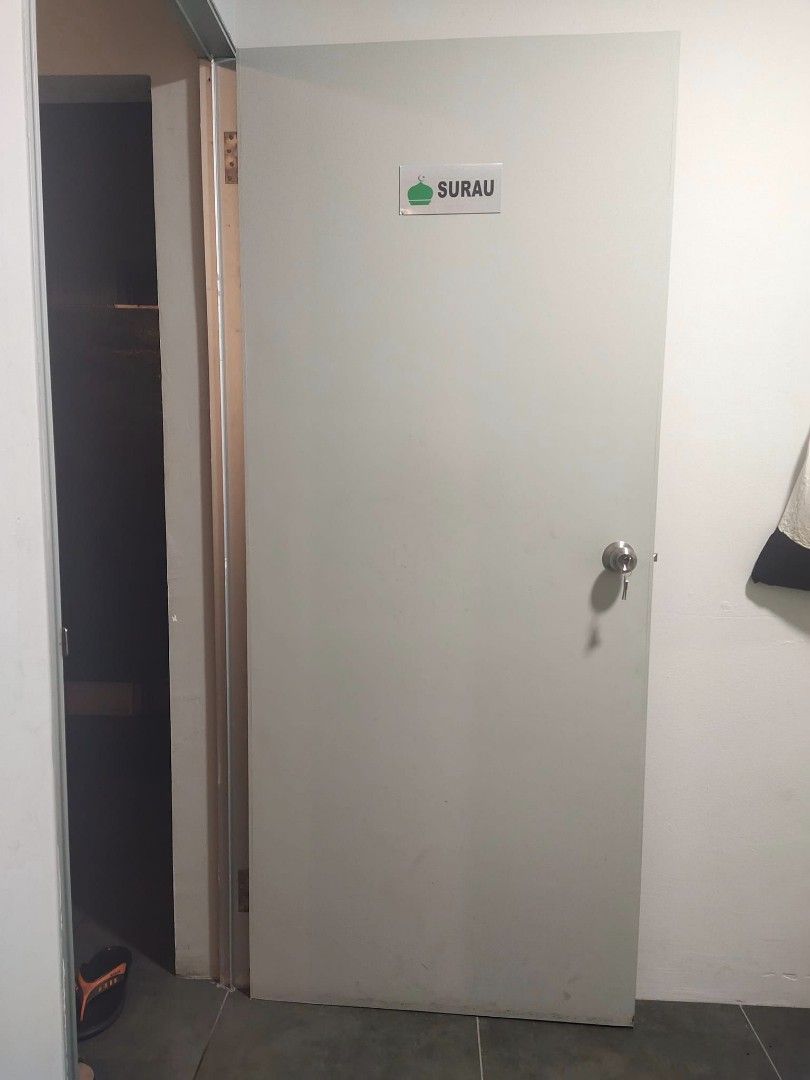 Pintu panel kayu, Furniture & Home Living, Security & Locks, Locks ...