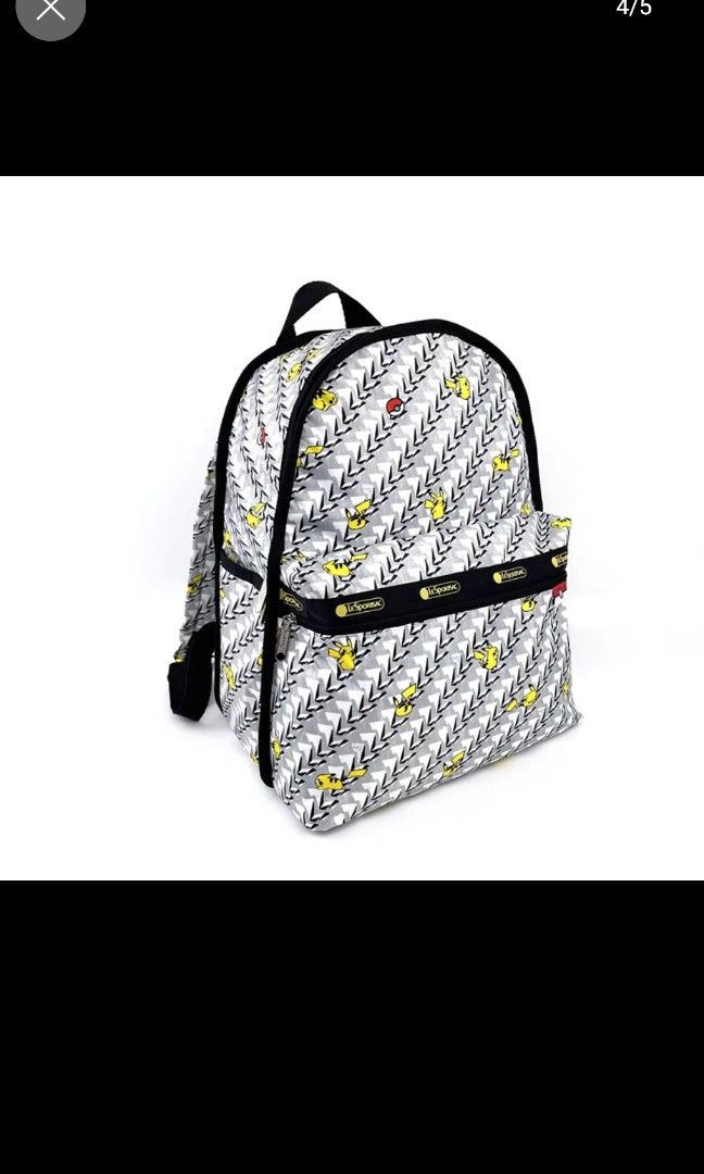 Pokemon monogram bagpack, Women's Fashion, Bags & Wallets, Backpacks on ...