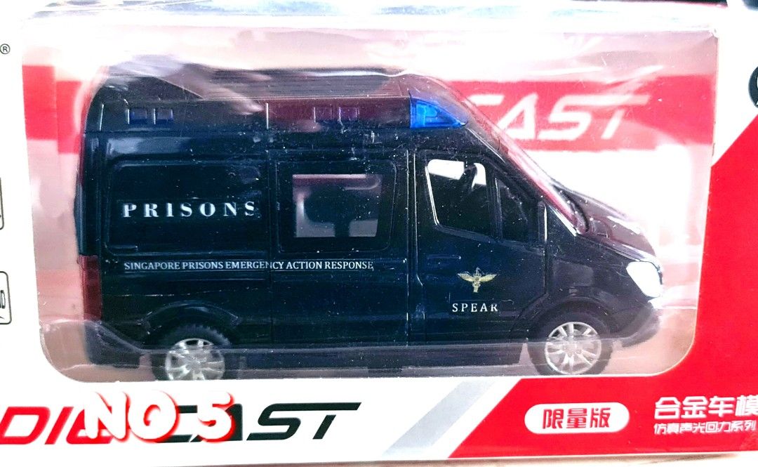 Police & Prison Cars Scale 1/32, Hobbies & Toys, Toys & Games on Carousell