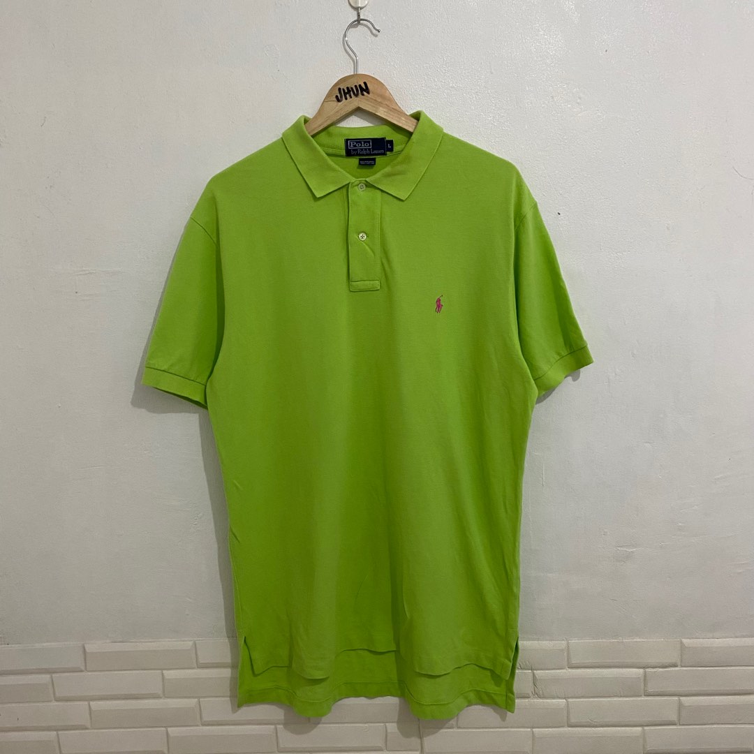 Polo by Ralph Lauren - Neon Green, Men's Fashion, Tops & Sets, Tshirts ...
