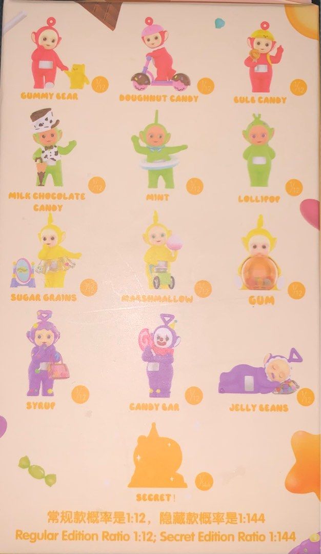 Popmart teletubbies, Hobbies & Toys, Toys & Games on Carousell