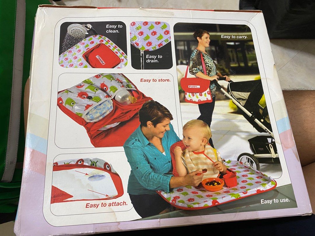 Poppy seat - pop up chair seat cover, Babies & Kids, Bathing & Changing ...