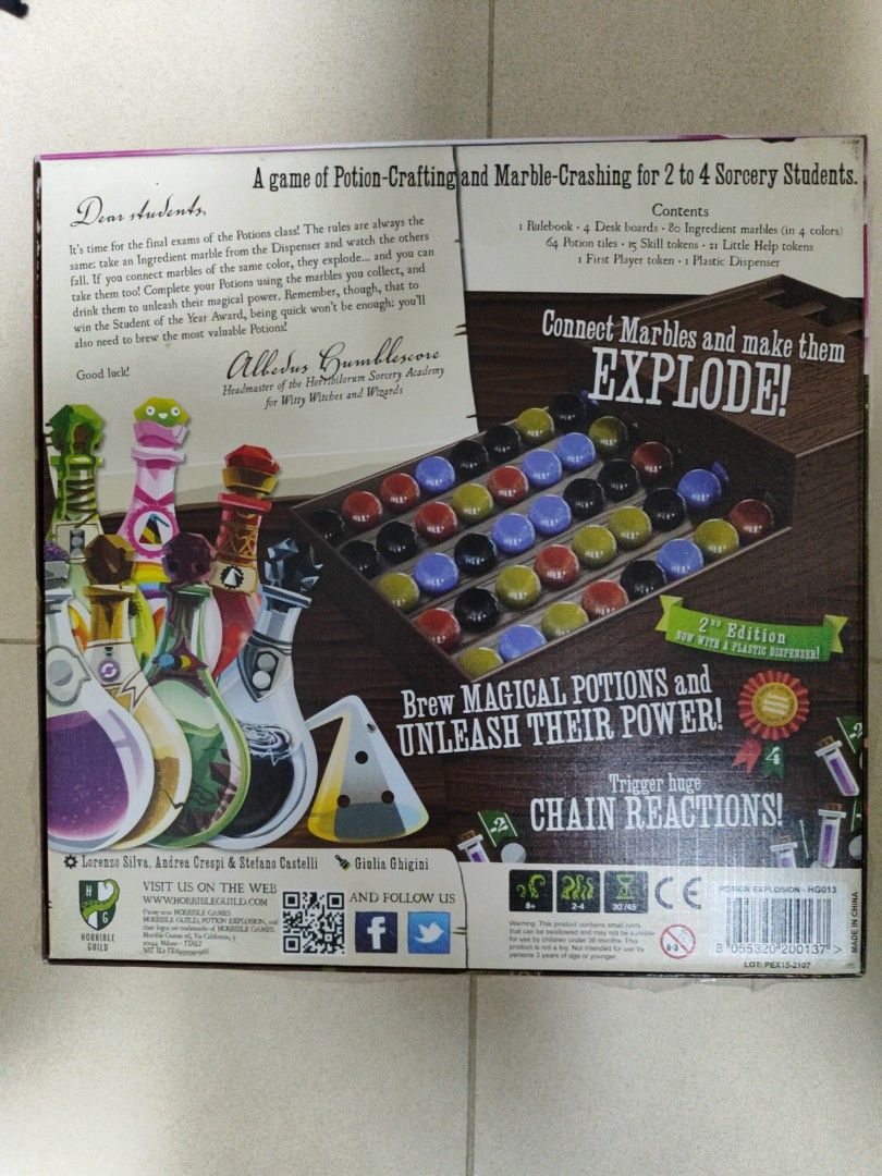 Potion Explosion, Hobbies & Toys, Toys & Games on Carousell