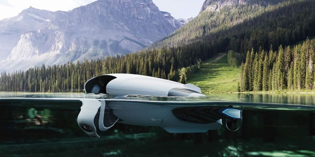 PowerDolphin Wizard - Water Surface Drone with 4K UHD Camera, Remote ...