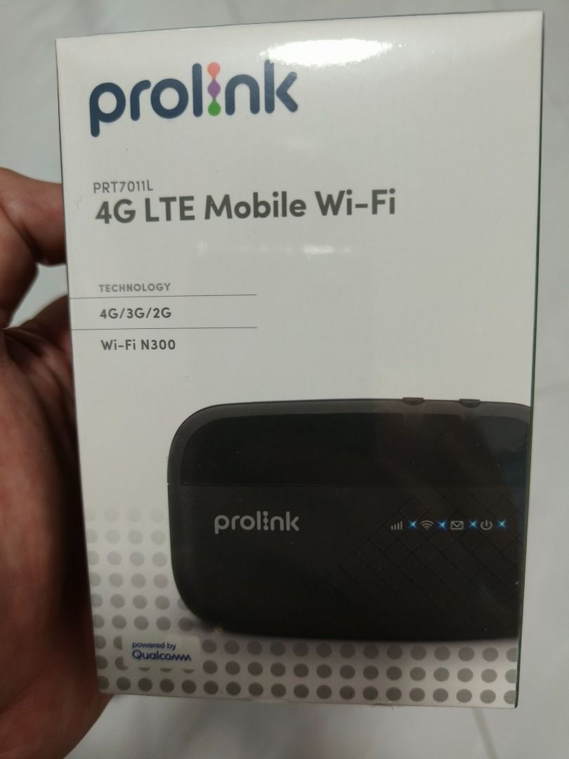 Prolink PRT7011L Portable 4G LTE Wi-Fi Hotspot, Mobile Phones & Gadgets ...