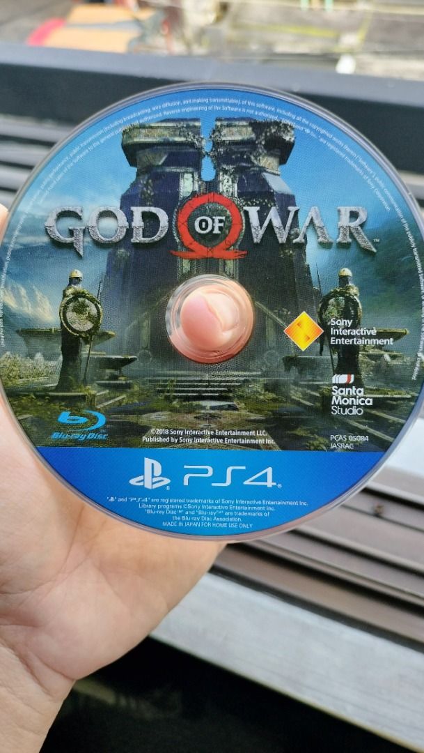 PS4 Game CDs - God of War and Detroit Become Human, Video Gaming, Video ...