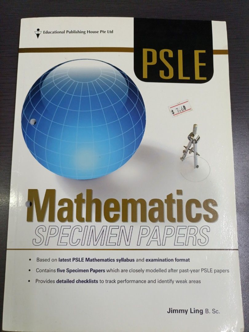 PSLE P6 Math Specimen Papers, Hobbies & Toys, Books & Magazines ...