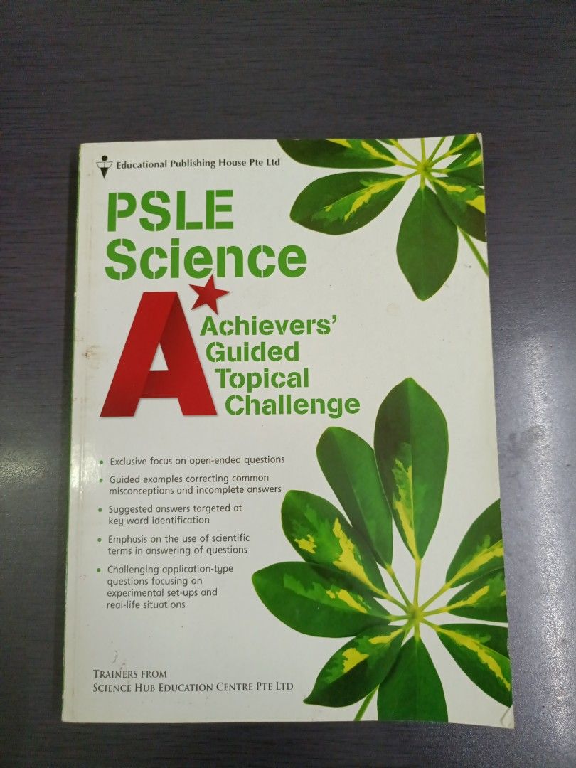 PSLE P6 Science Practice Book, Hobbies & Toys, Books & Magazines ...