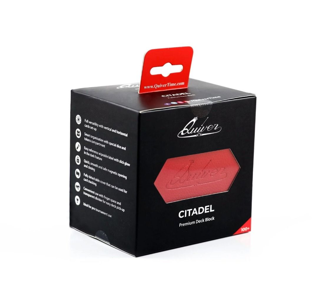 Quivertime Citadel Deck Boxes, Hobbies & Toys, Toys & Games on Carousell