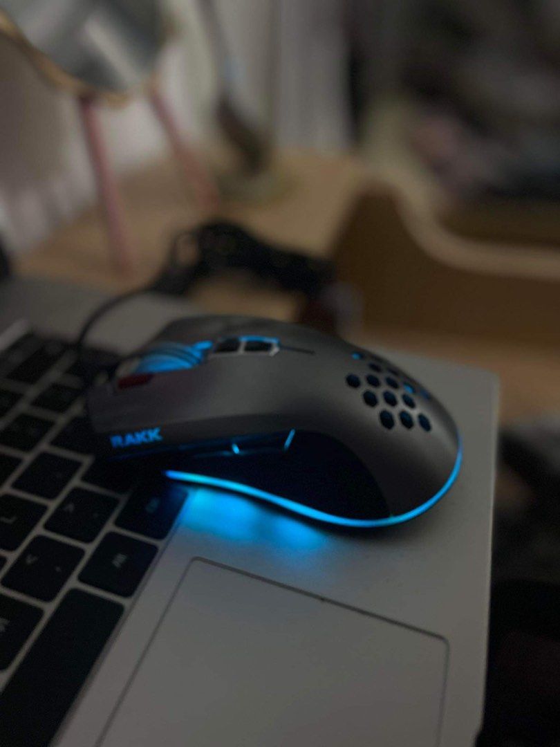 RAKK DASIG Illuminated Gaming Mouse|RGB Budget Mouse|, Computers & Tech ...
