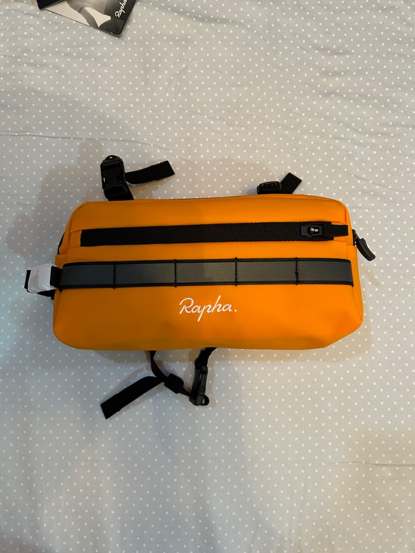 RAPHA Orange Bar Bag, Men's Fashion, Bags, Belt bags, Clutches and Pouches on Carousell